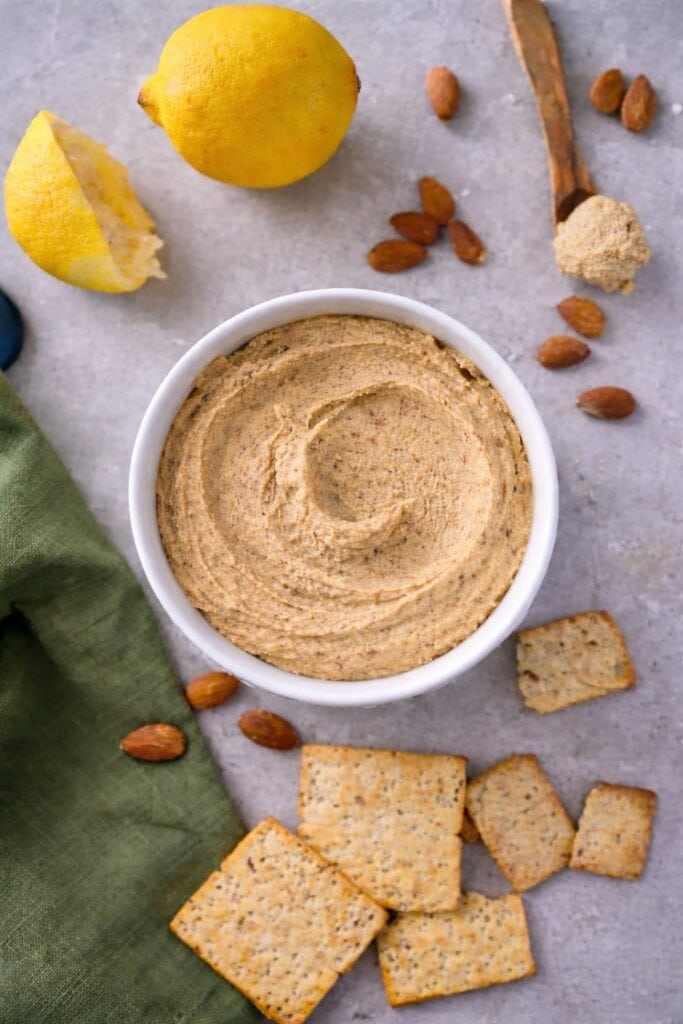Creamy Almond Dip (Bitchin' Sauce Recipe) - Naturallie Plant-Based