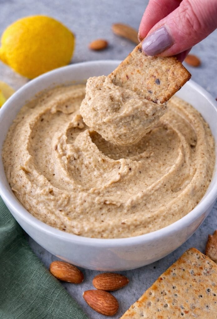 Creamy Almond Dip (Bitchin' Sauce Recipe) - Naturallie Plant-Based
