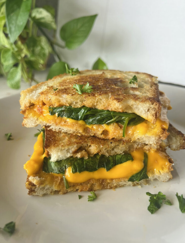 The Ultimate Vegan Grilled Cheese - Naturallie Plant-Based