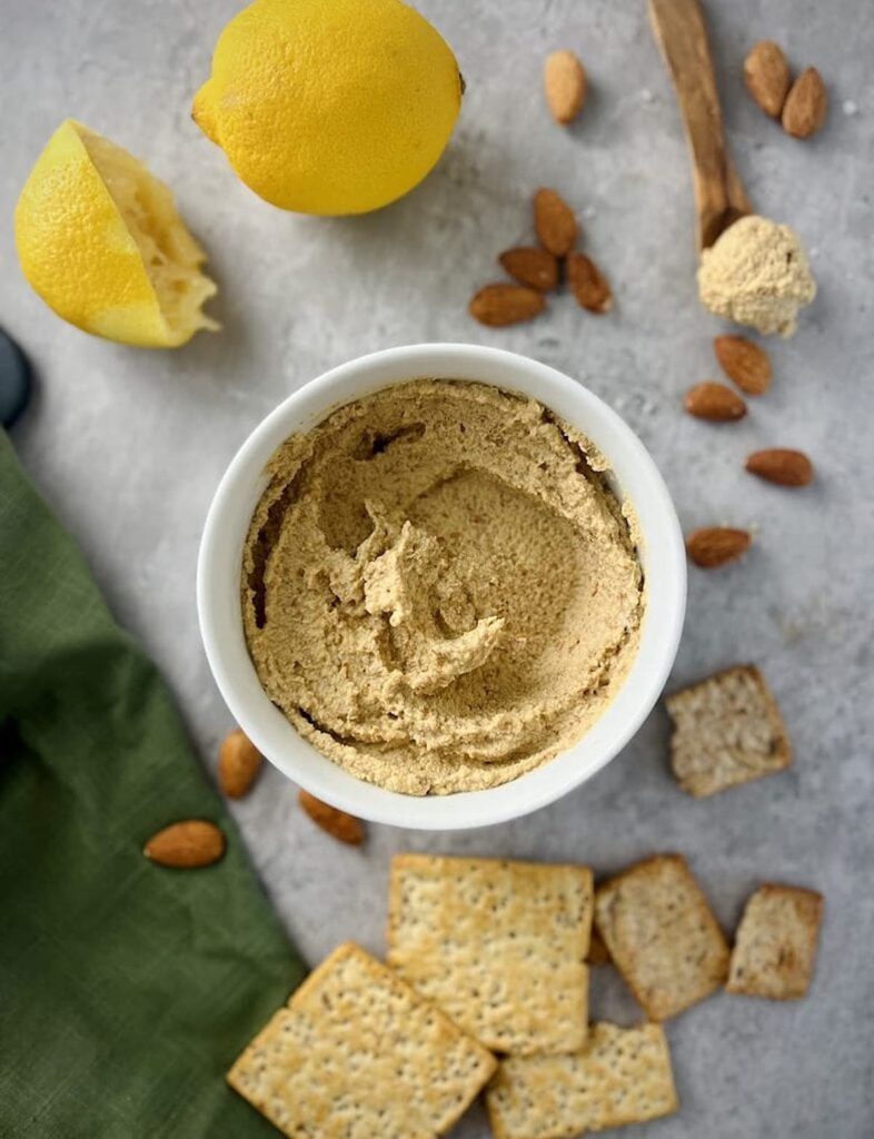 Creamy Almond Dip (Bitchin' Sauce Recipe) - Naturallie Plant-Based