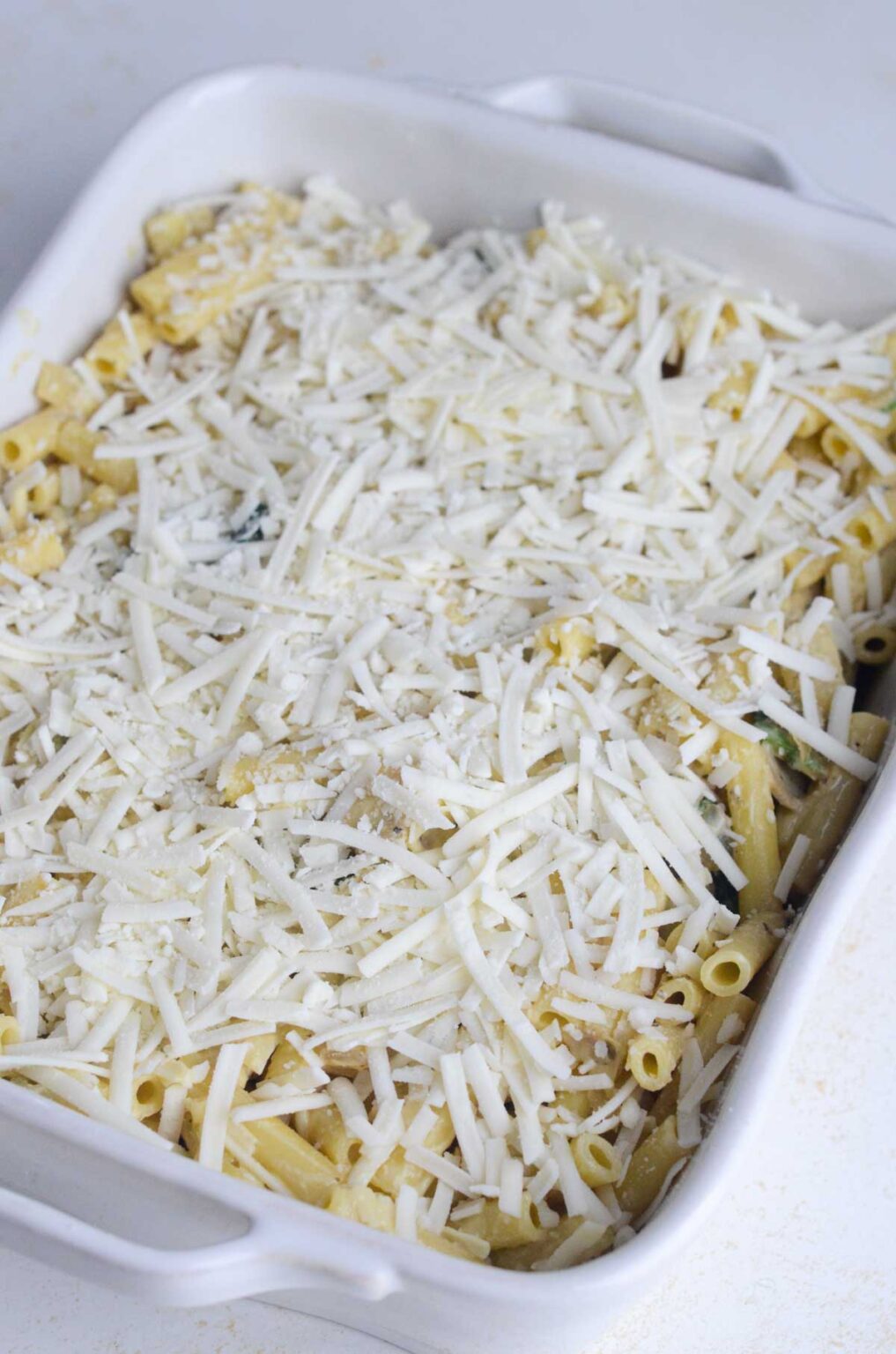 Spinach & Artichoke Baked Ziti (Vegan) - Naturallie Plant-Based