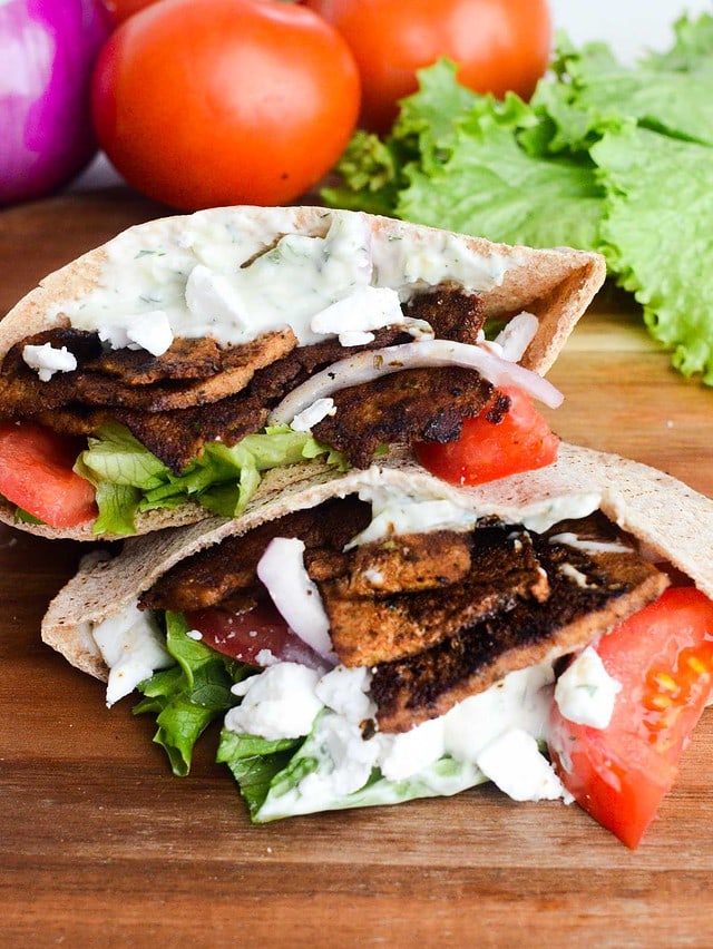 The Best Vegan Gyro (with Tofu) - Naturallie Plant-Based