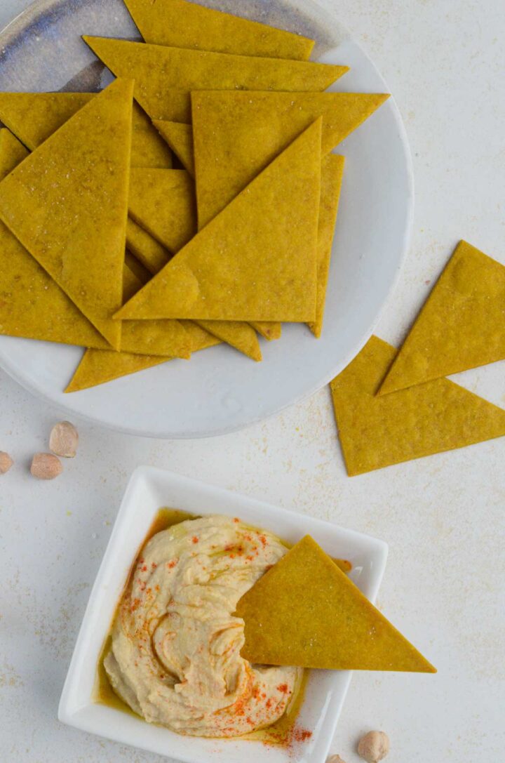 Cheesy Chickpea Chips - Naturallie Plant-Based