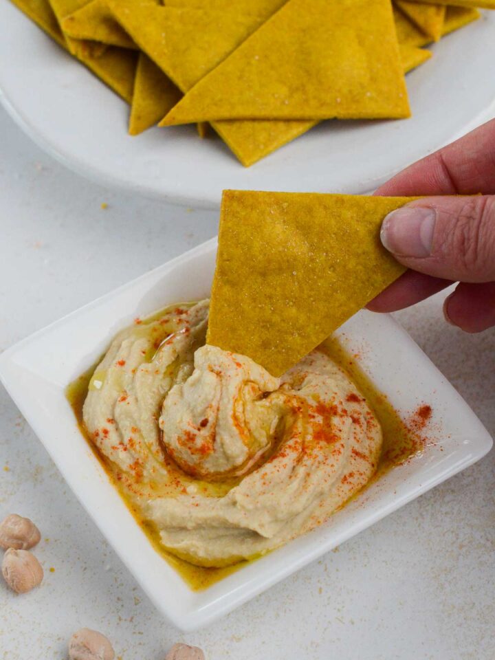 Cheesy Chickpea Chips - Naturallie Plant-Based