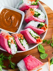Vegan Spring Rolls - Naturallie Plant-Based