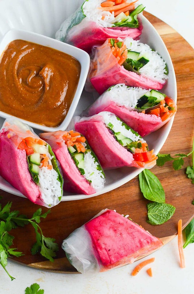 Vegan Spring Rolls - Naturallie Plant-Based