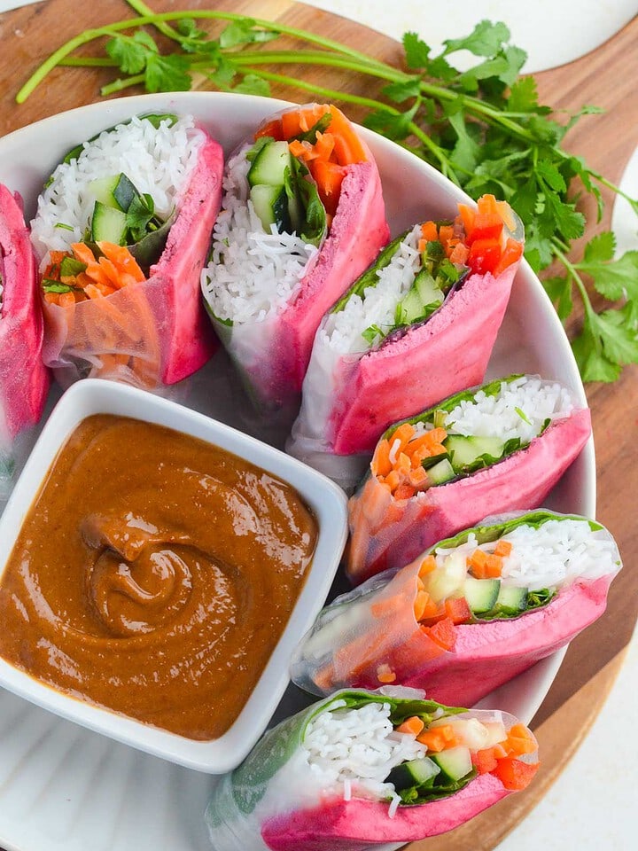 Vegan Spring Rolls - Naturallie Plant-Based