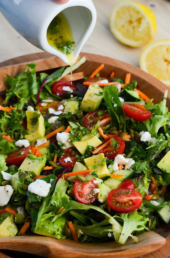 Bright Spring Mix Salad - Naturallie Plant-Based