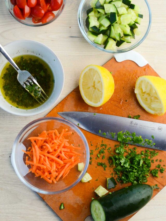 Bright Spring Mix Salad - Naturallie Plant-Based
