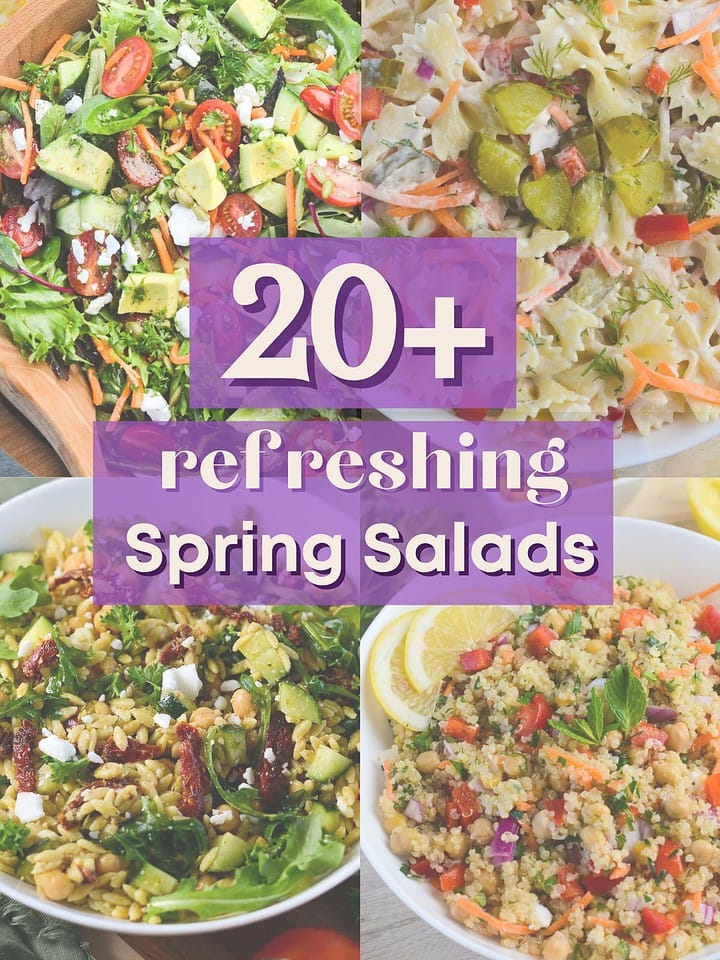 20 Refreshing Vegan Salads for Spring - Naturallie Plant-Based